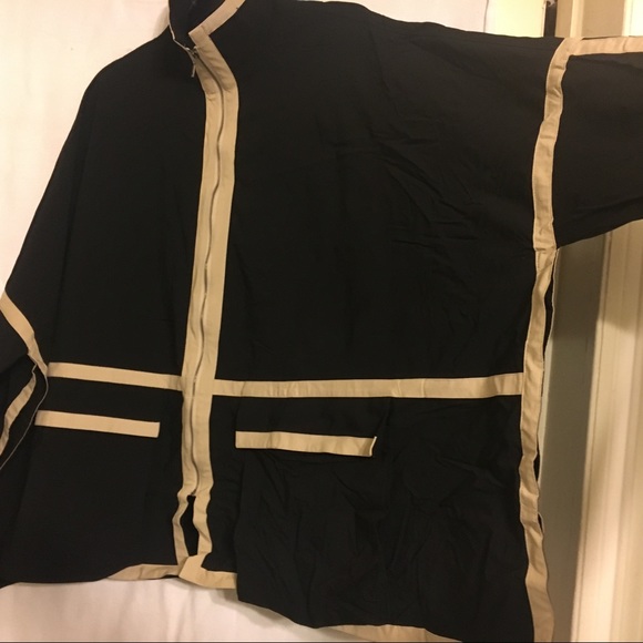MarlaWynne | Jackets & Coats | Black And Tan Topper Jacket | Poshmark